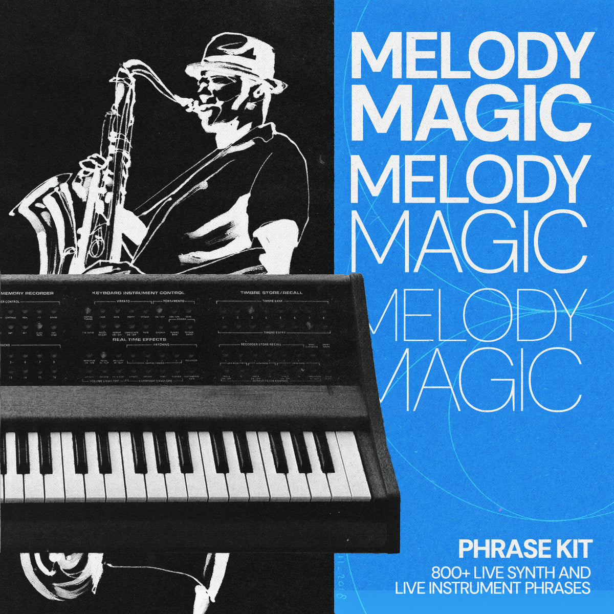 🎶 KXVI - "Melody Magic" Phrase Kit